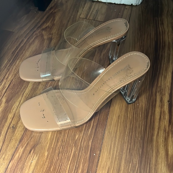 Zara | Shoes | Zara Clear Heels Size 36 | Poshmark